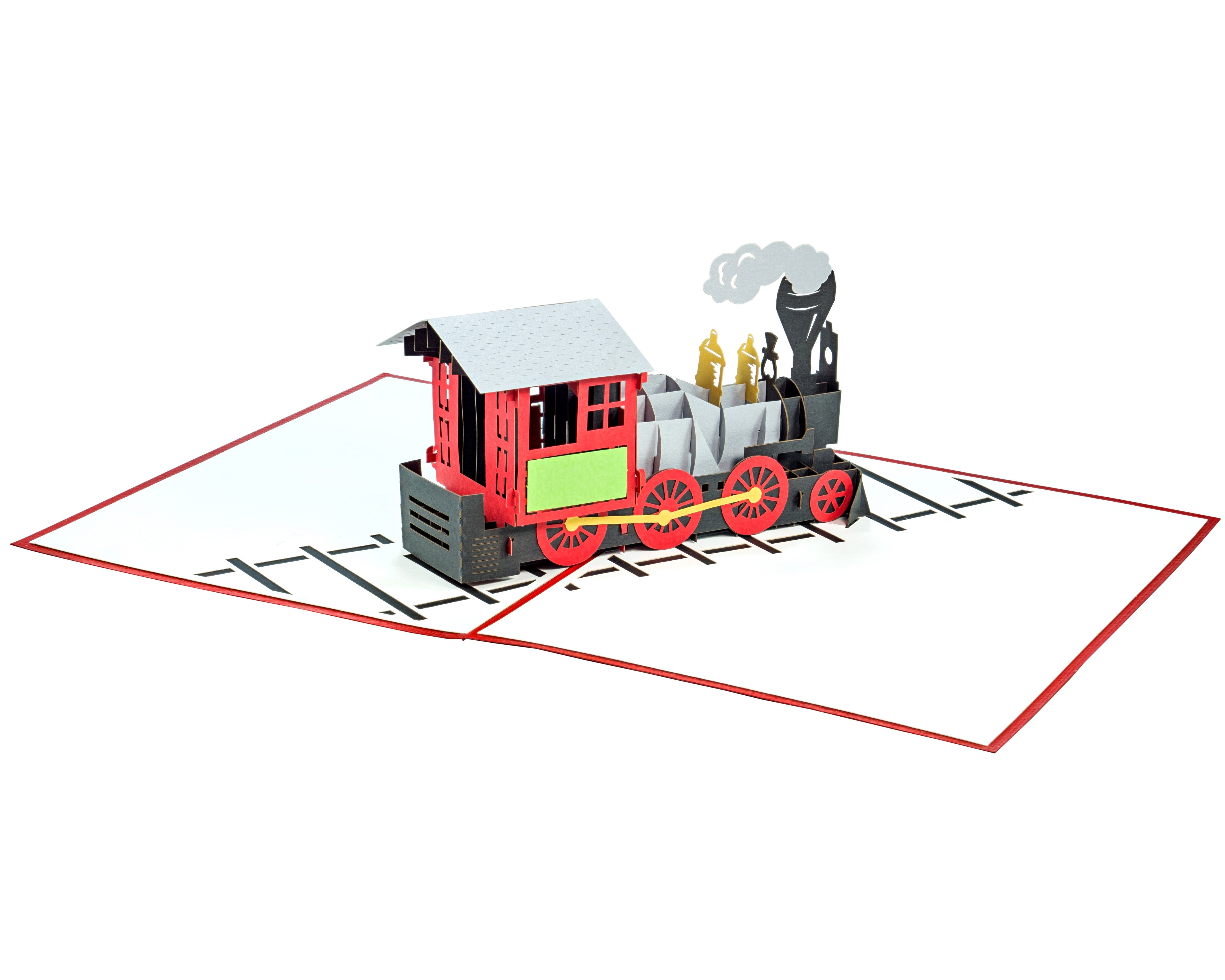 Classic Steam Train - 3D Pop Up Greeting Card – WOW Pop Up Card