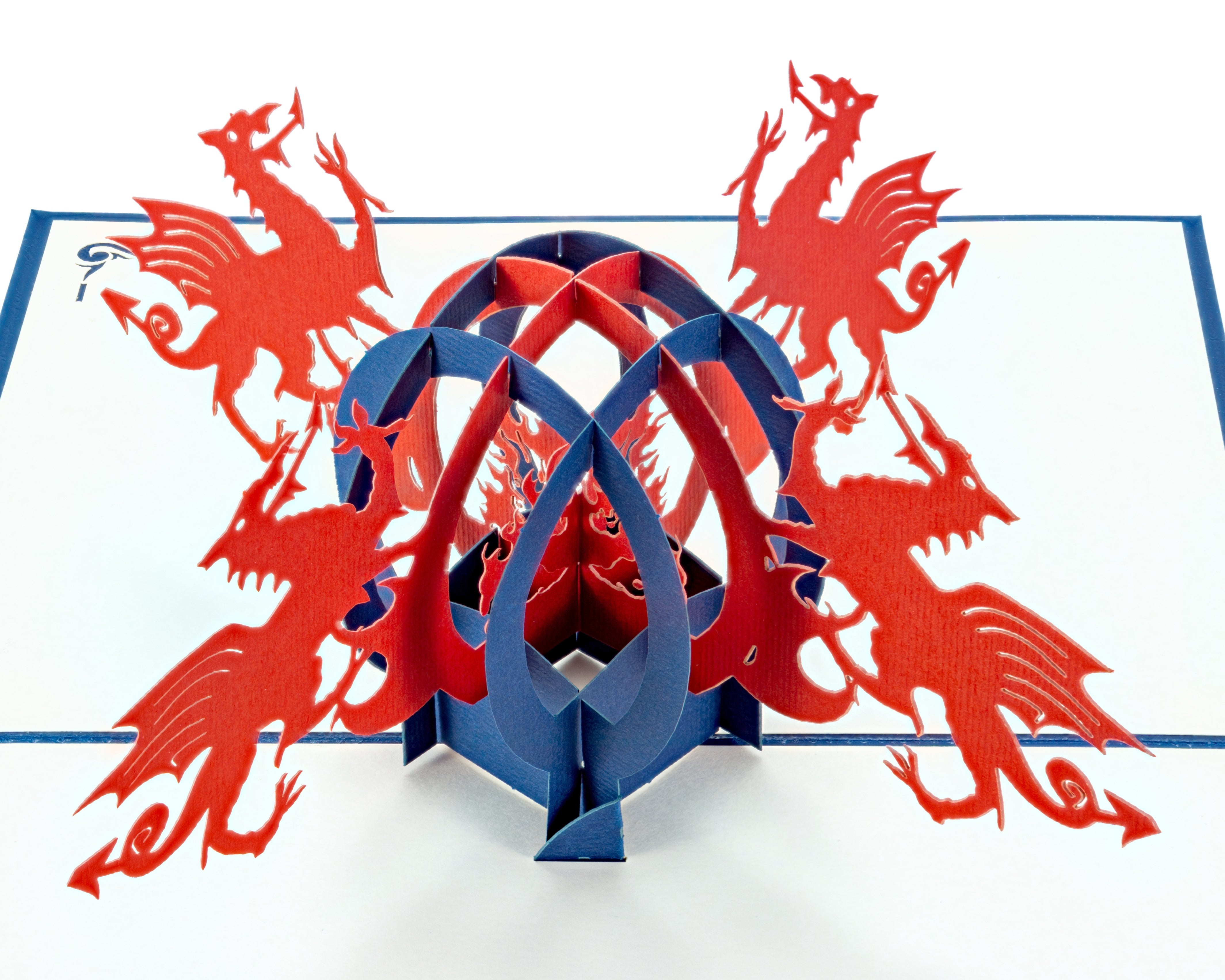 Welsh Dragon - WOW 3D Pop Up Card – WOW Pop Up Card