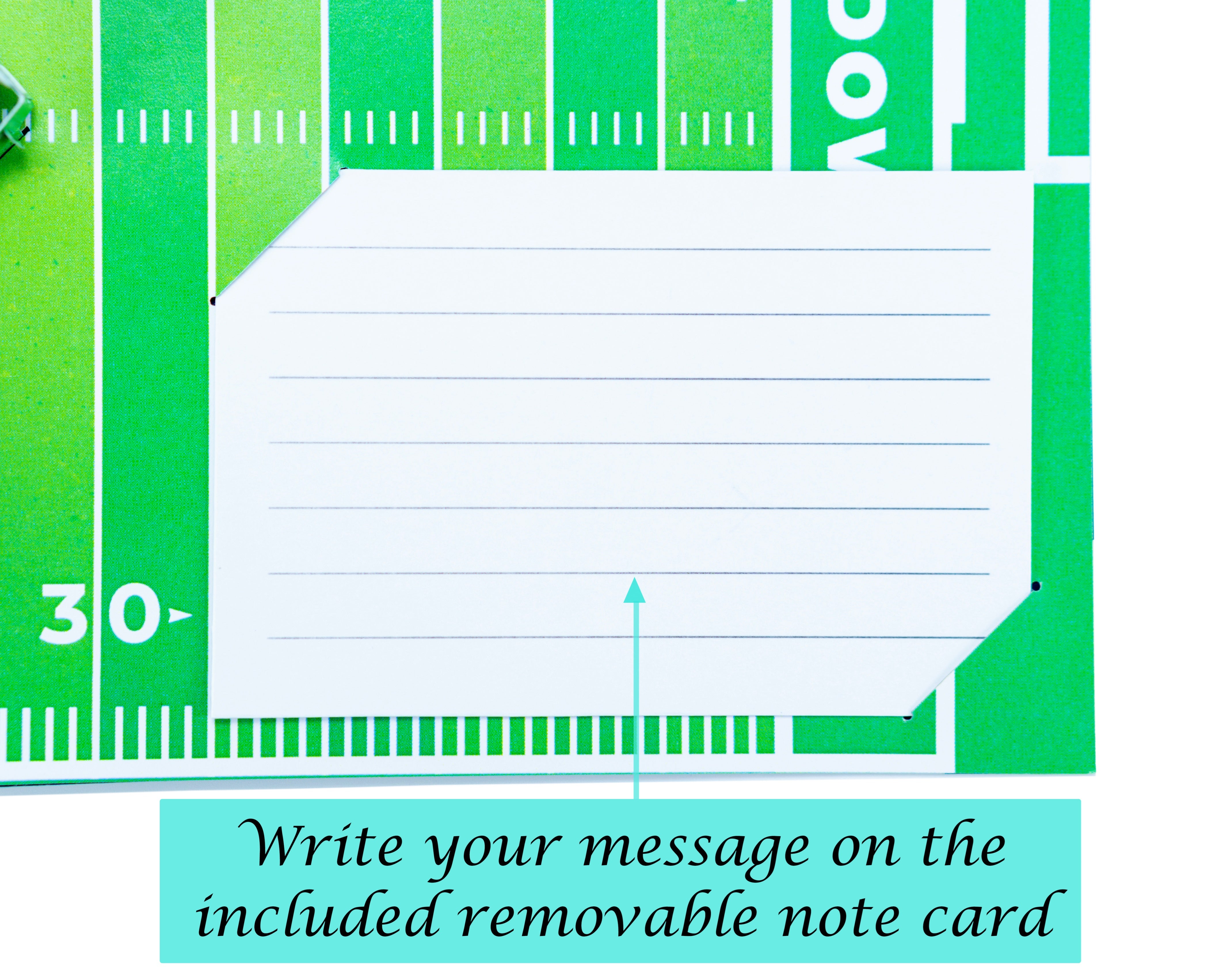 American Football Player - WOW 3D Pop Up Card – WOW Pop Up Card