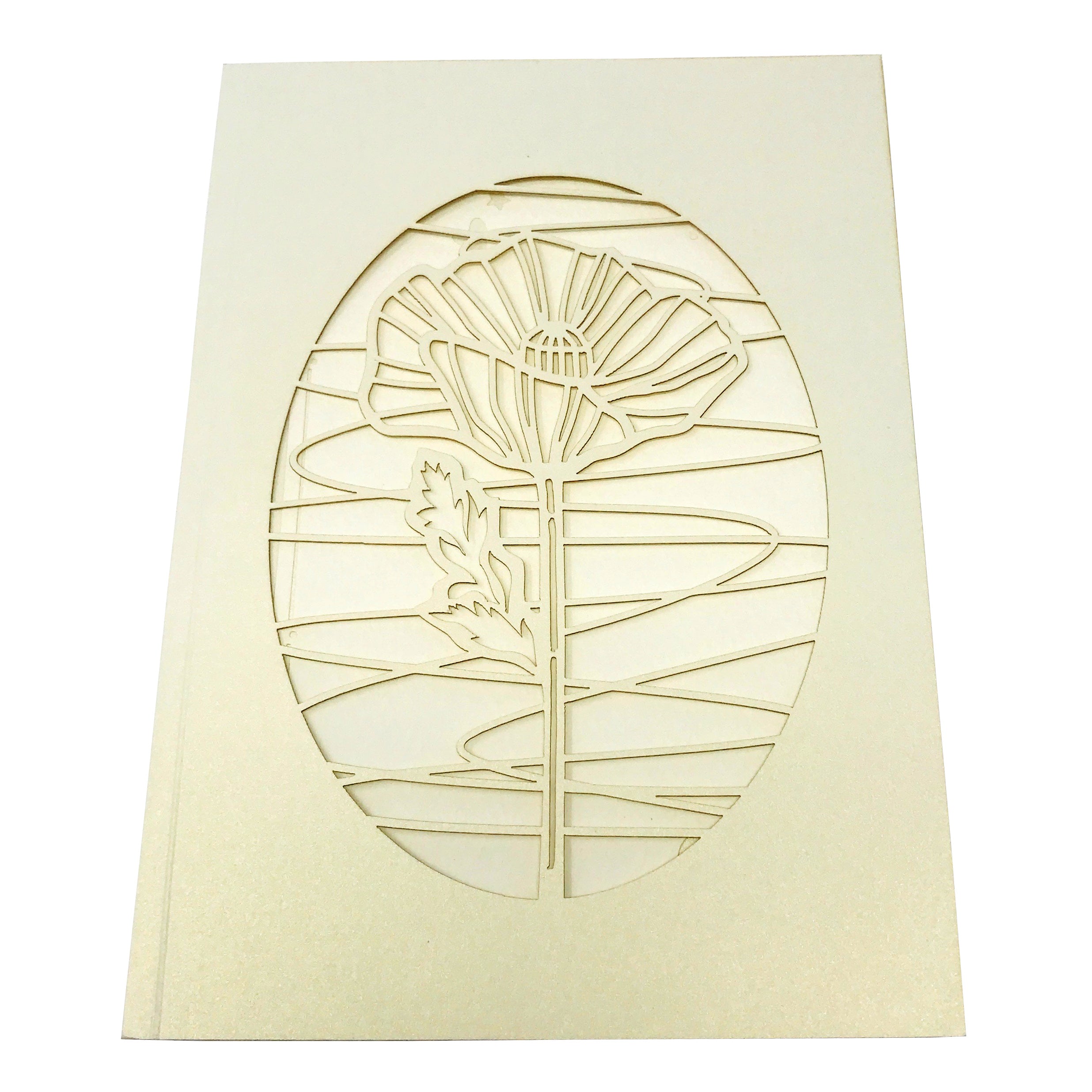 Wow Poppy Flower - 3D Pop Up Greeting Card – WOW Pop Up Card