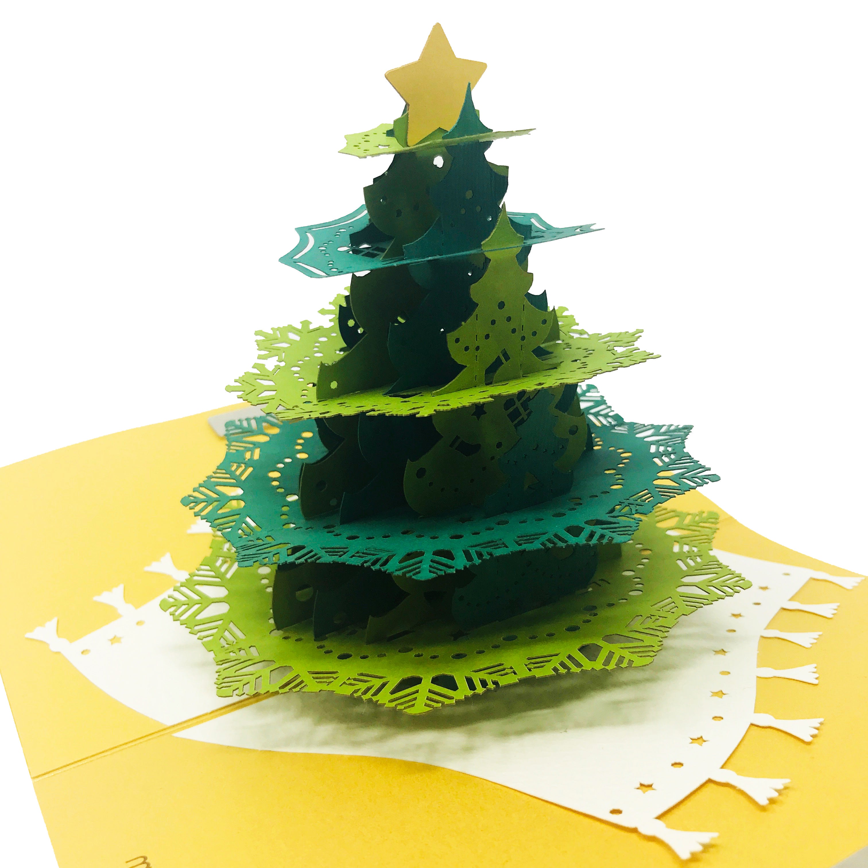 Big Christmas Tree - Christmas Pop Up Card – WOW Pop Up Card