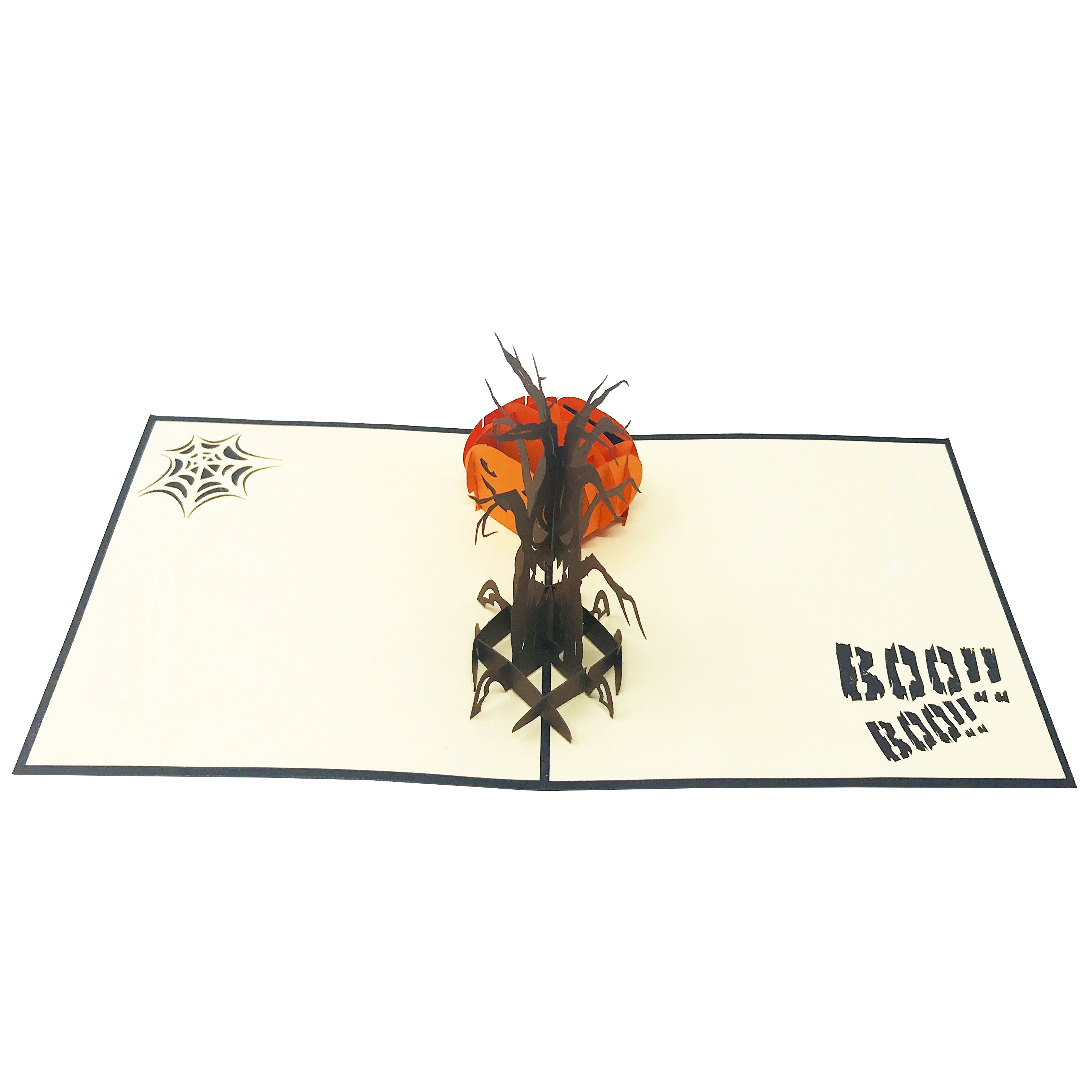 Halloween Pumpkin Spooky Tree - Pop Up Card – WOW Pop Up Card