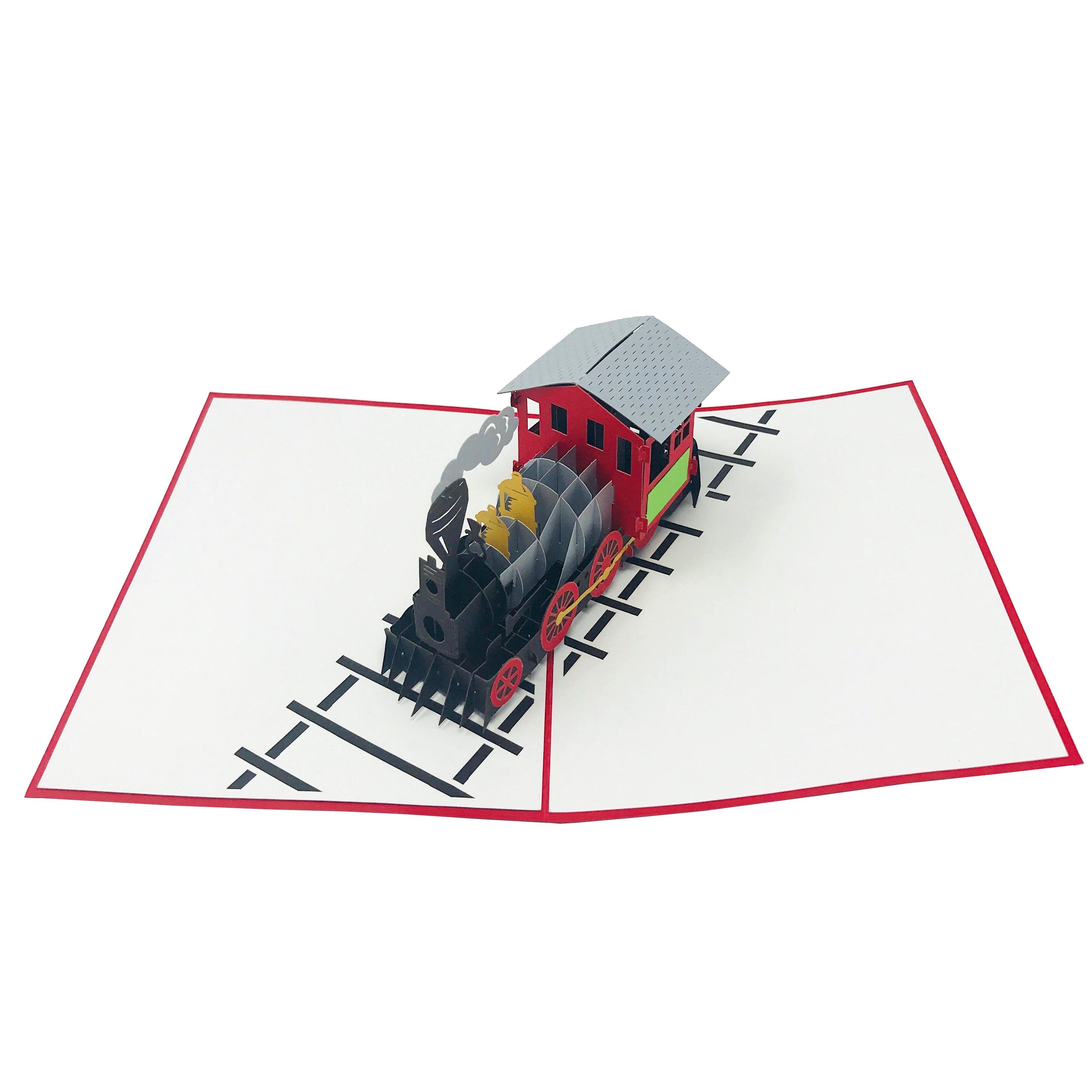 Classic Steam Train - 3D Pop Up Greeting Card – WOW Pop Up Card