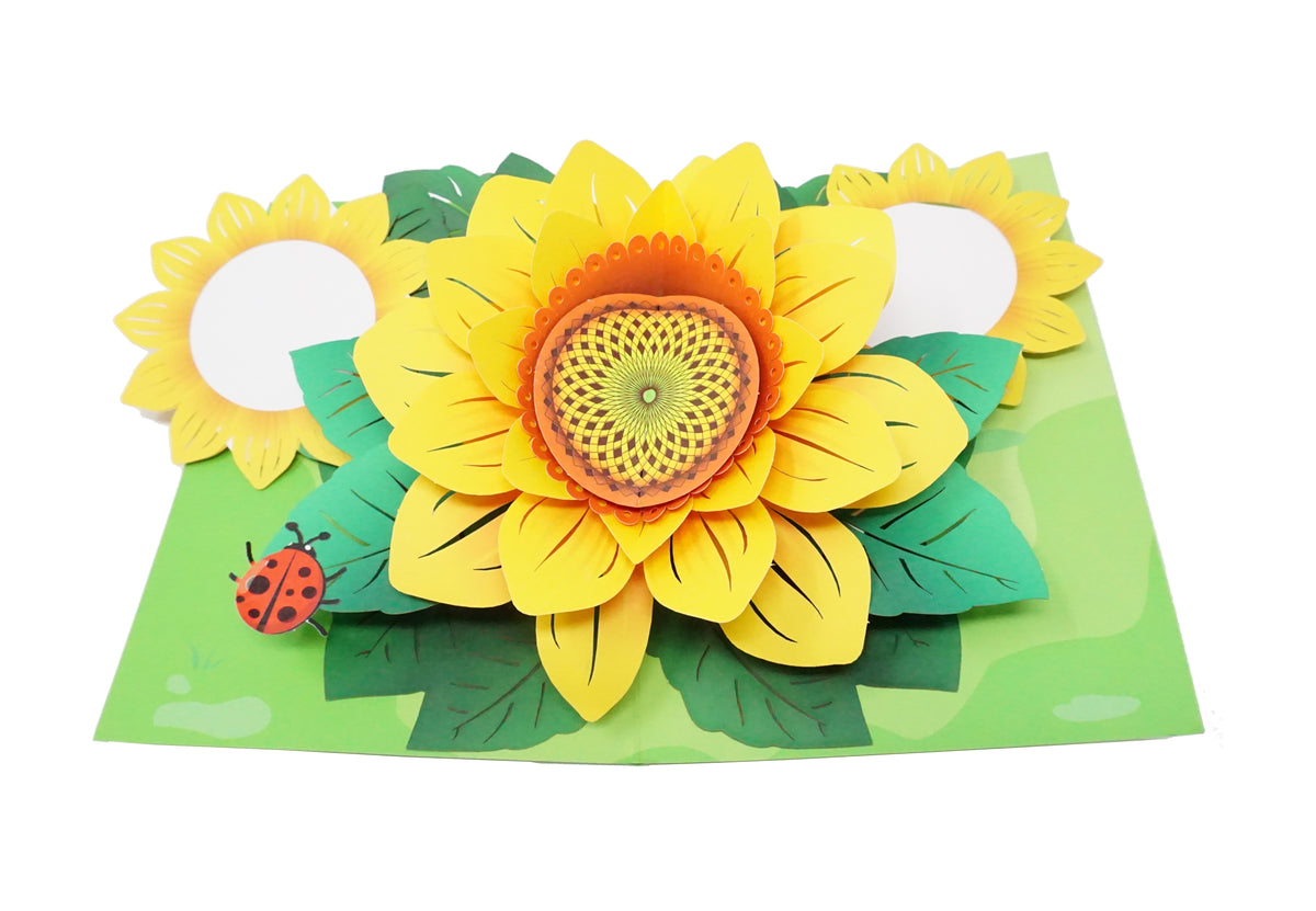 Shine bright like sunflowers - 3D Pop Up Card – WOW Pop Up Card